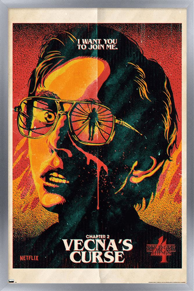 Netflix Stranger Things: Season 4 - Vecna's Curse Wall Poster, 14.725 ...