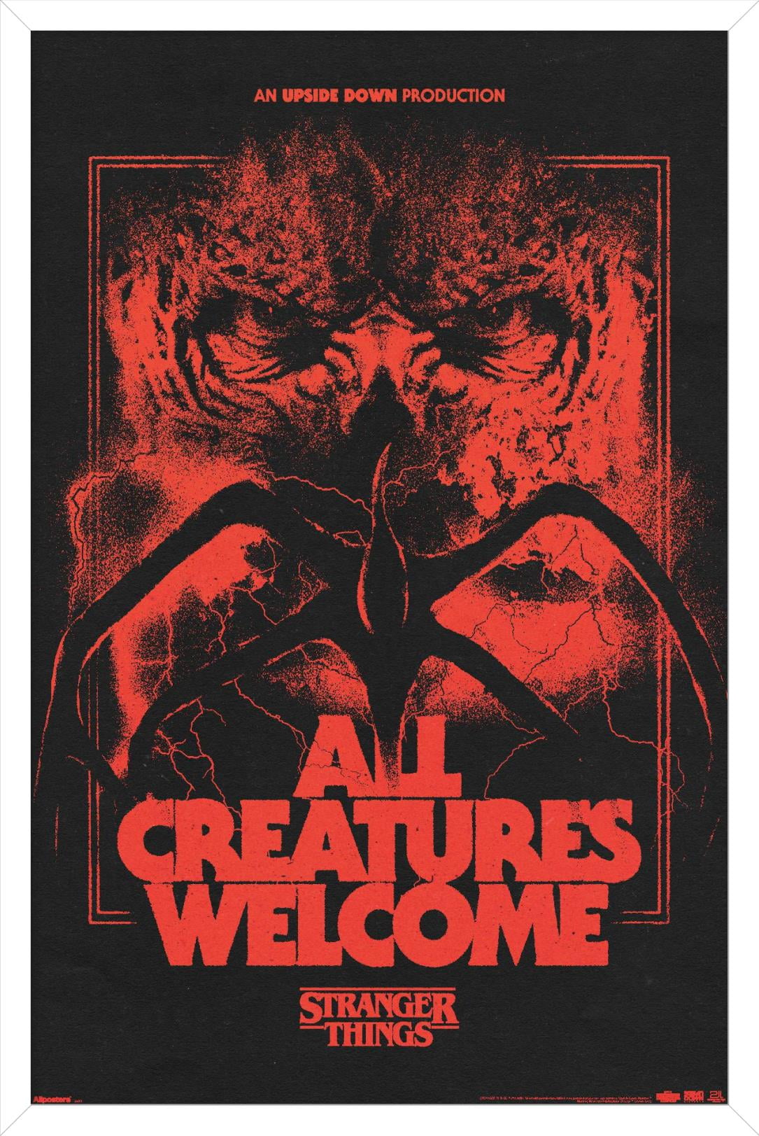 Netflix Stranger Things: Season 5 (2025) - All Creatures Wall Poster ...
