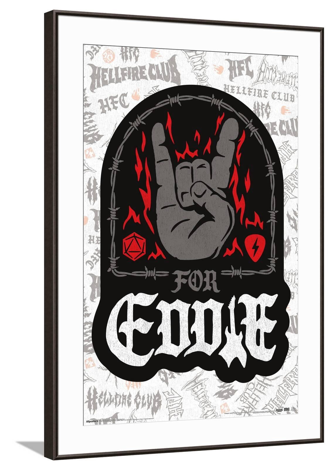 Netflix Stranger Things: Season 5 (2025) - For Eddie Patch Canvas Wall ...