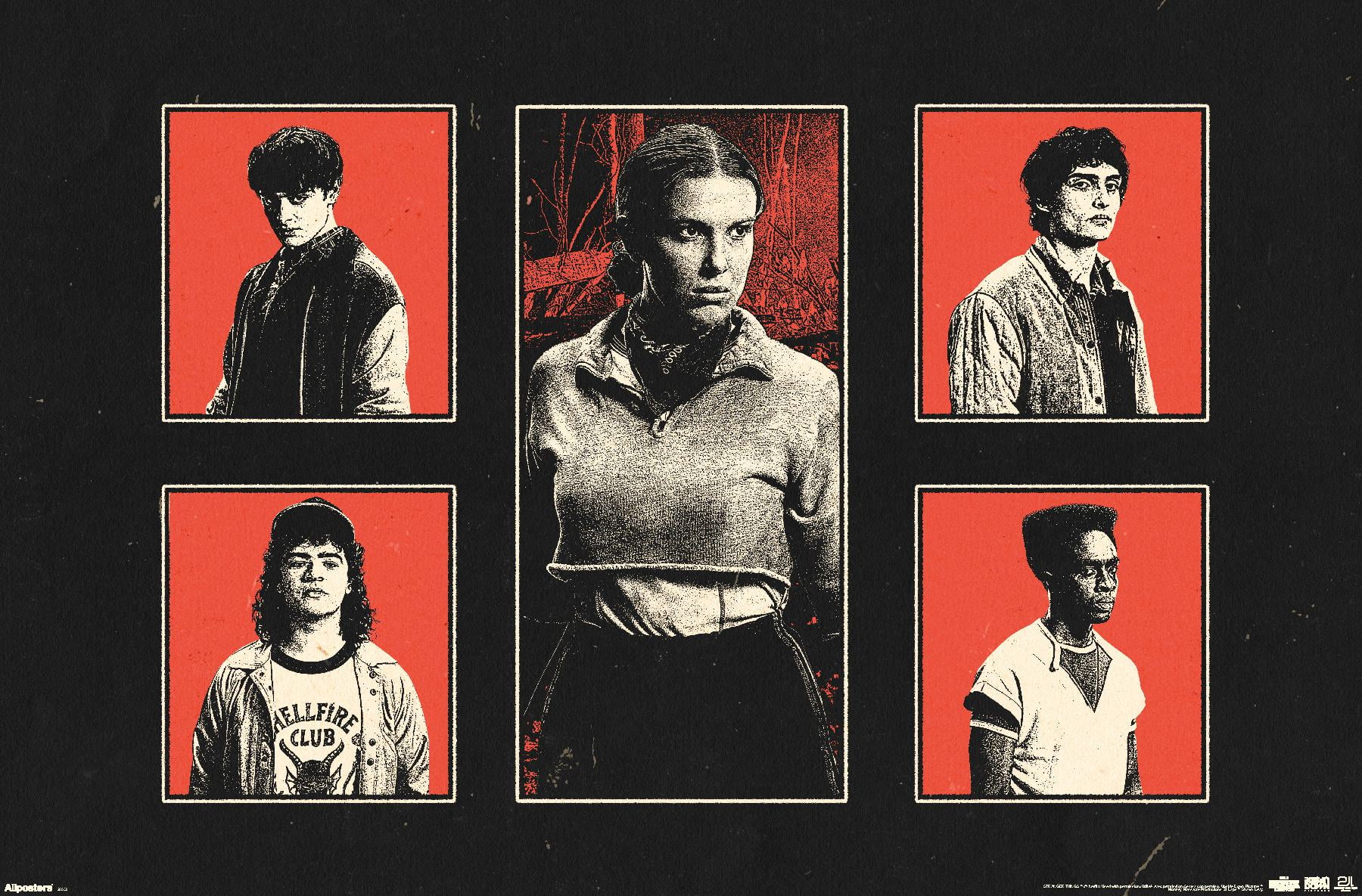 Netflix Stranger Things: Season 5 (2025) - Grid Wall Poster, 14.725" x ...