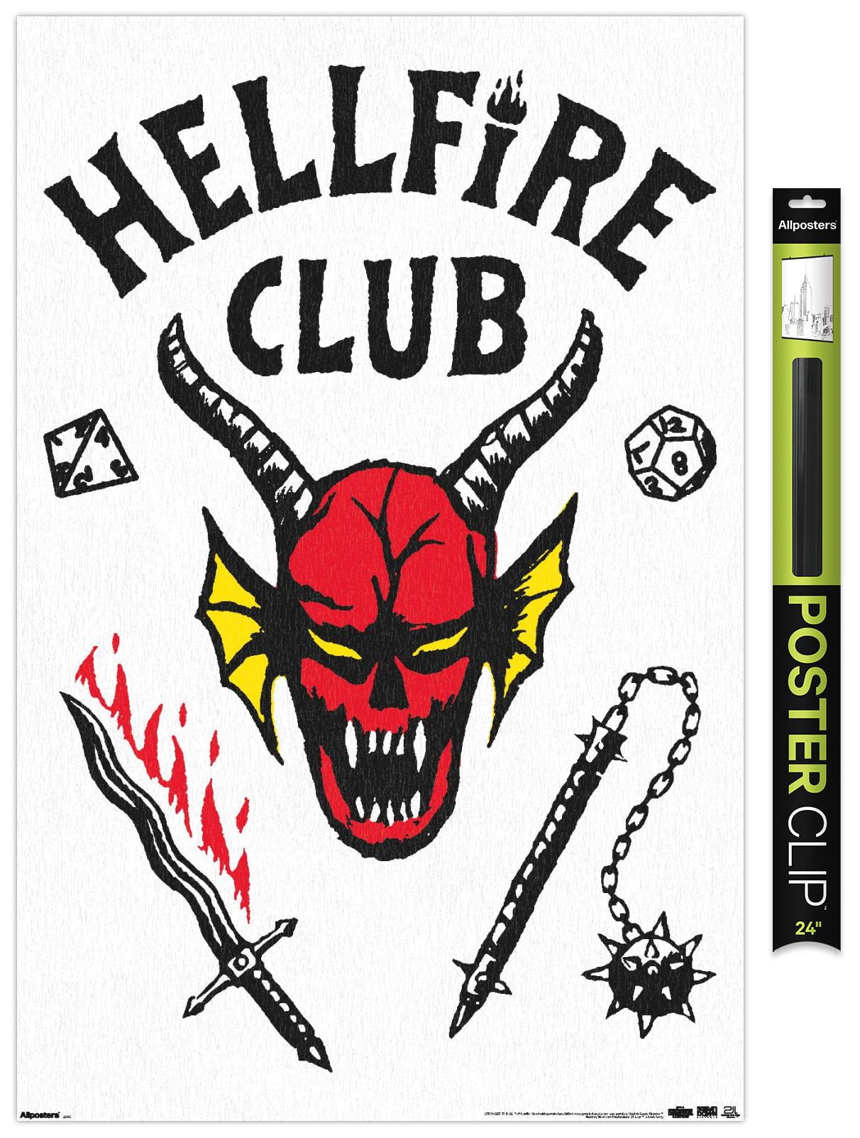 Netflix Stranger Things: Season 5 (2025) - Hellfire Club Wall Poster ...