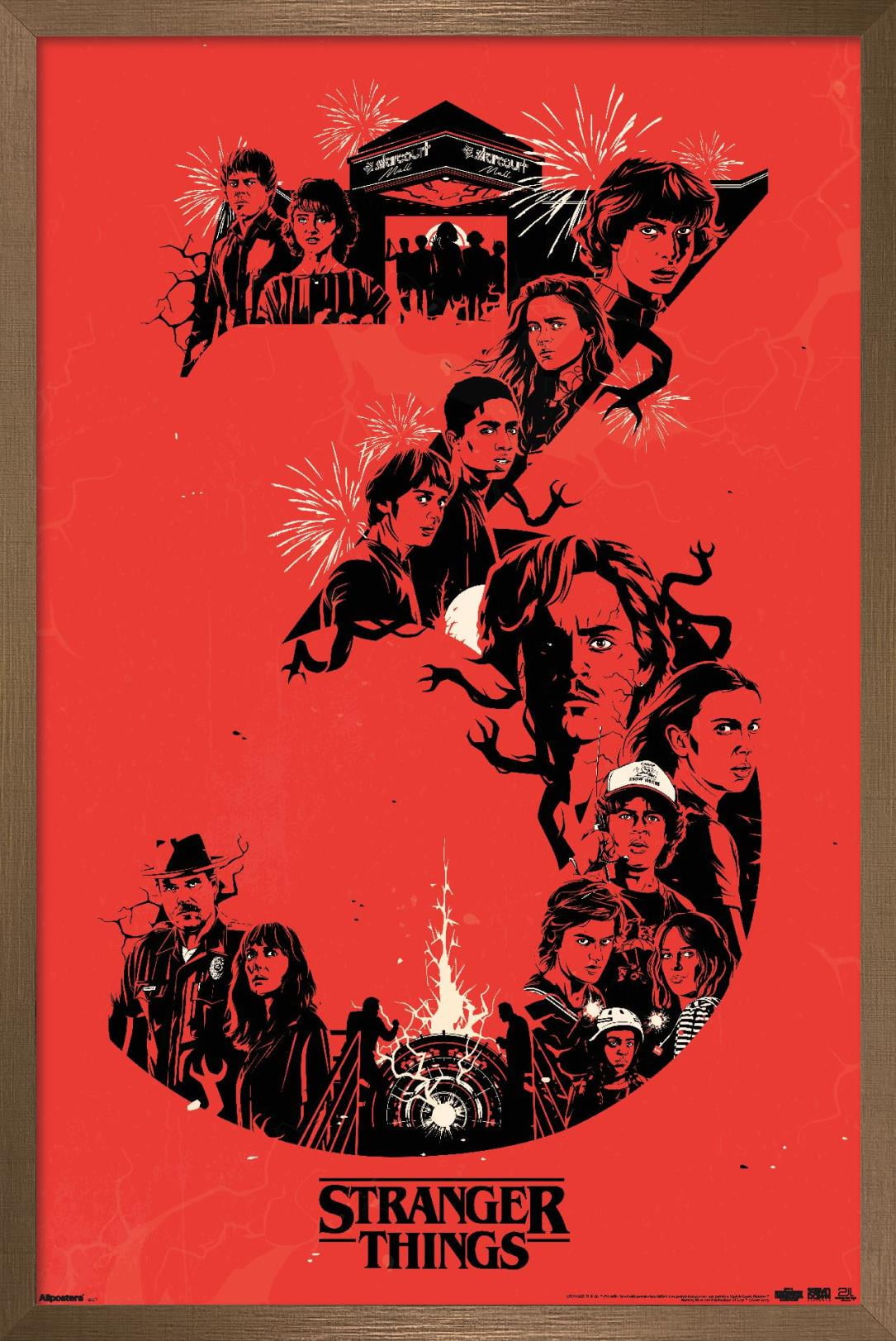Netflix Stranger Things: Season 5 (2025) - Illustration 3 Wall Poster ...