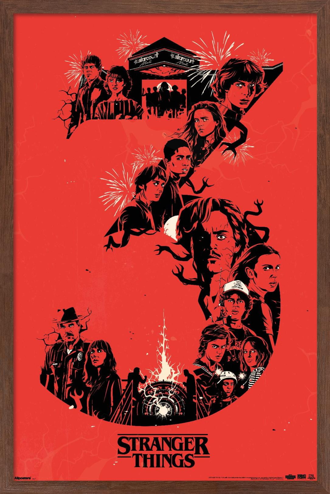 Netflix Stranger Things: Season 5 (2025) - Illustration 3 Wall Poster ...