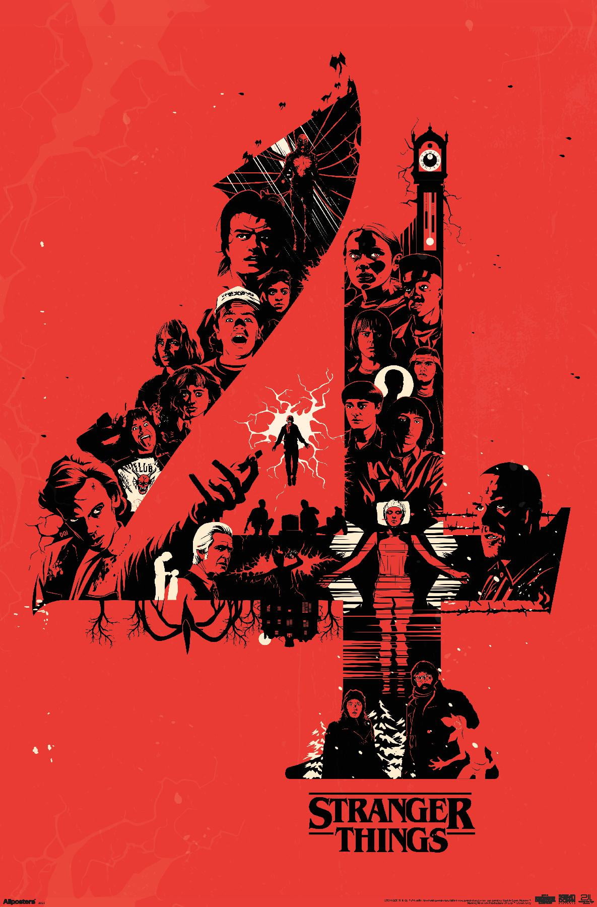 Netflix Stranger Things: Season 5 (2025) - Illustration 4 Wall Poster ...