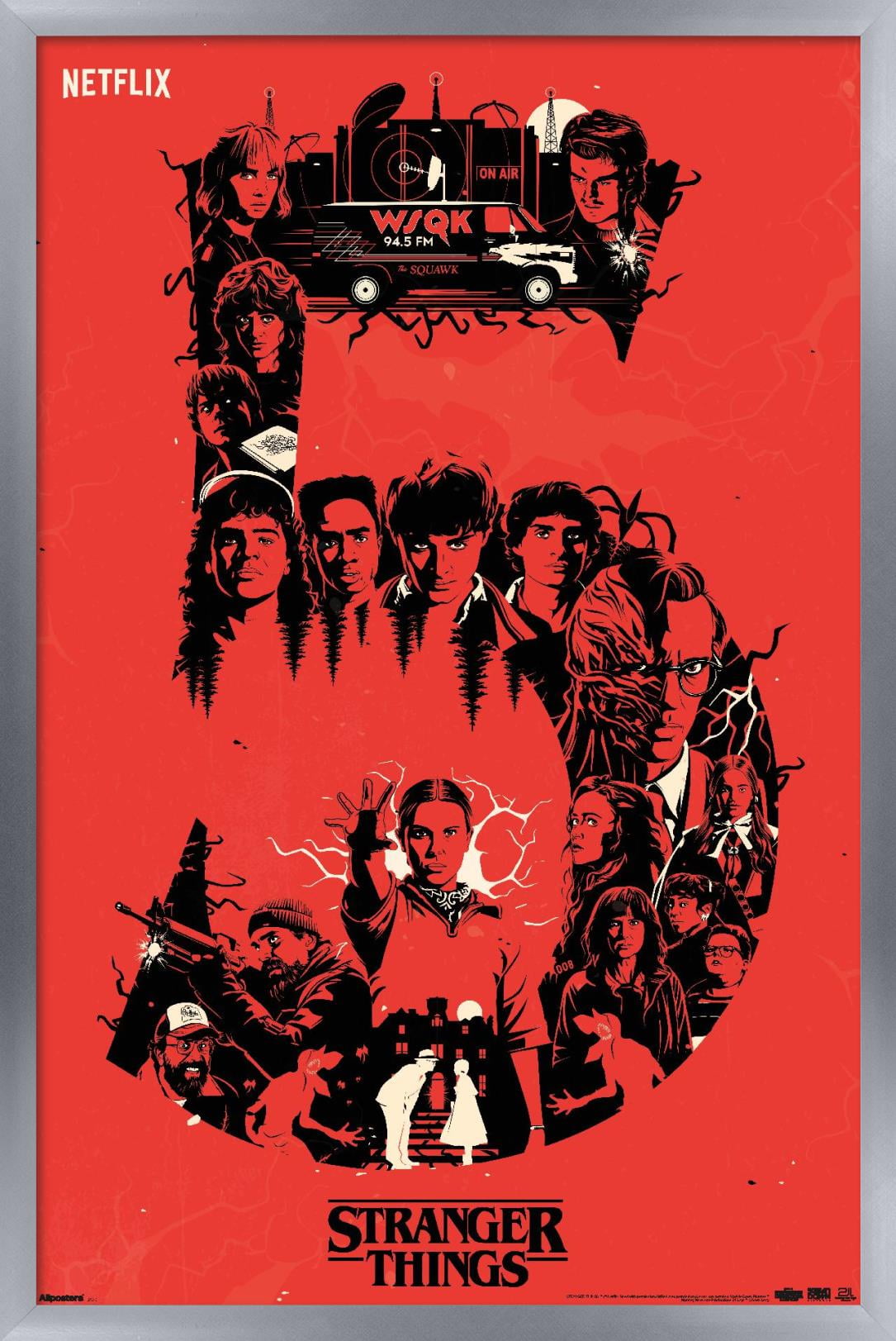 Netflix Stranger Things: Season 5 (2025) - Illustration 5 Wall Poster ...