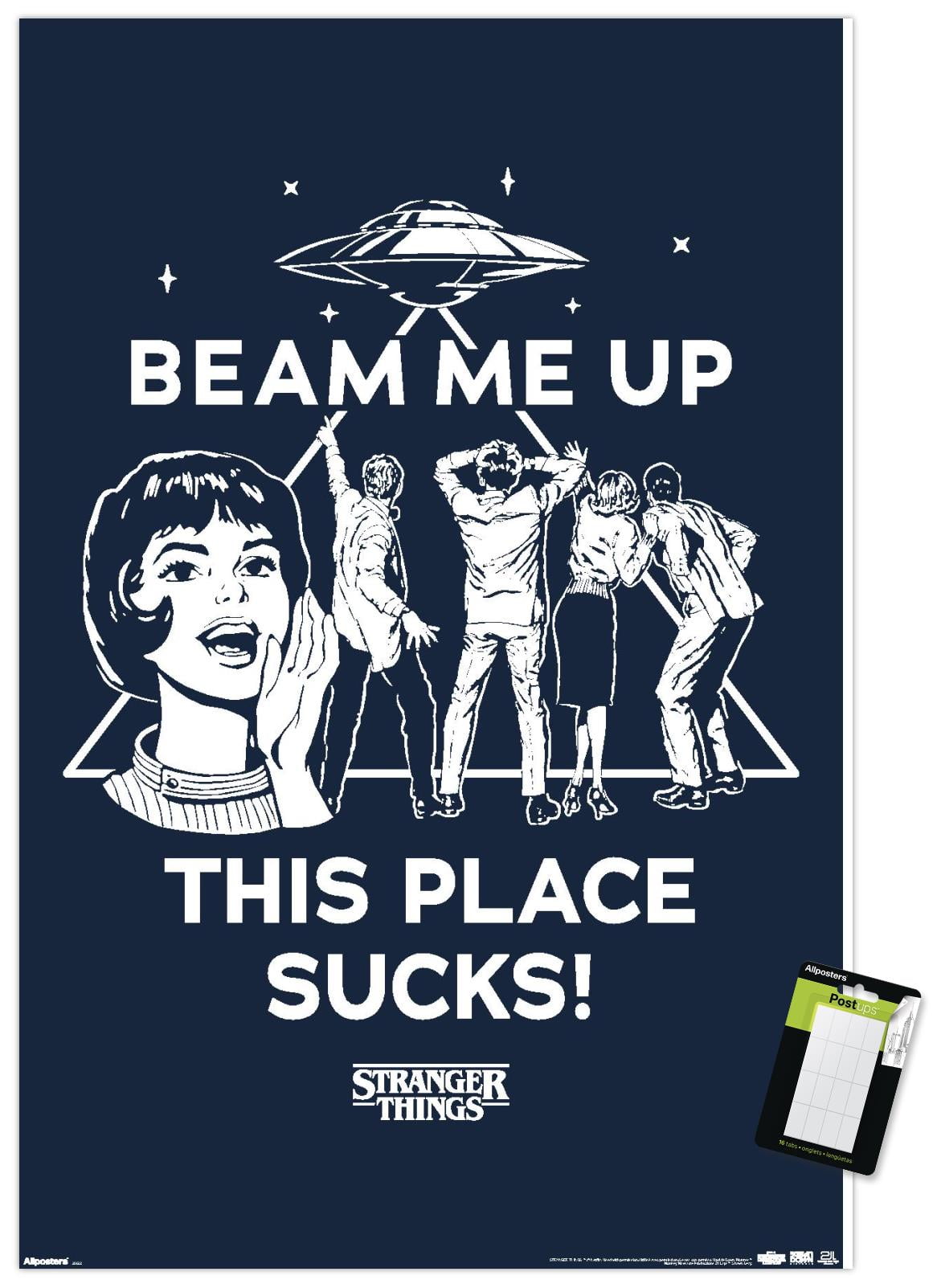 Netflix Stranger Things: Season 5 (2025) - Robin Beam Me Up Wall Poster ...