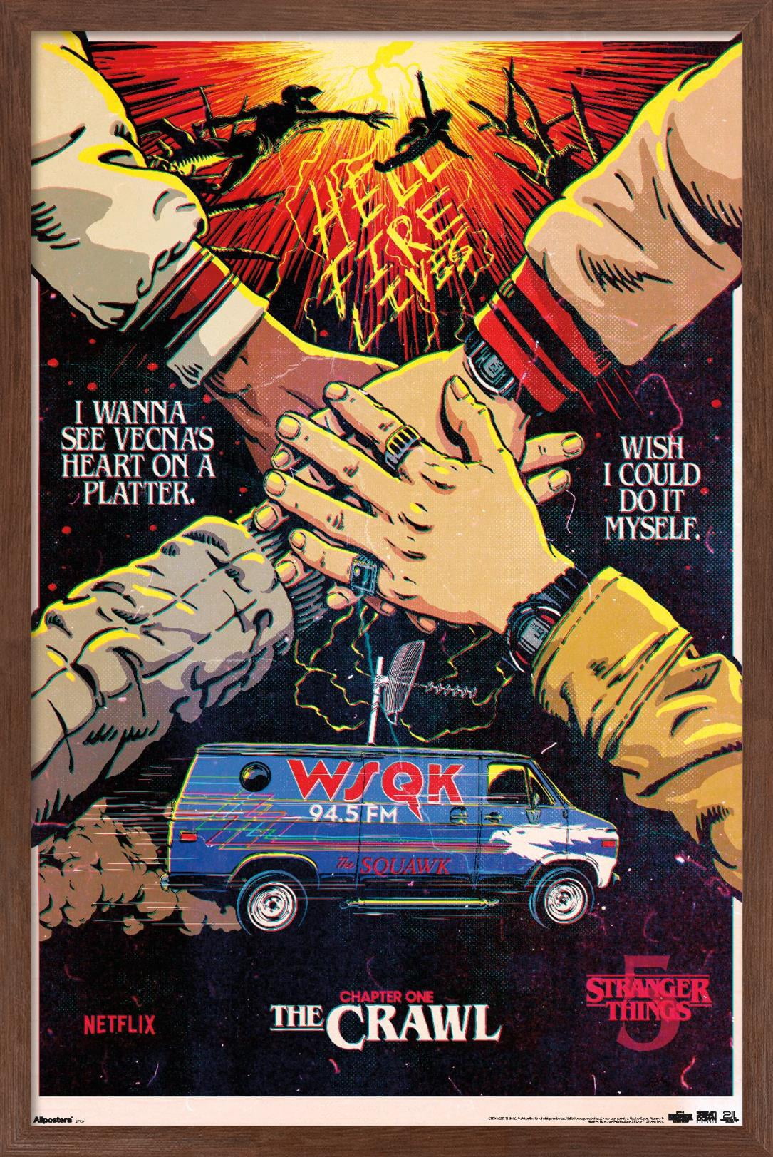 Netflix Stranger Things: Season 5 (2025) - The Crawl Key Art Wall ...