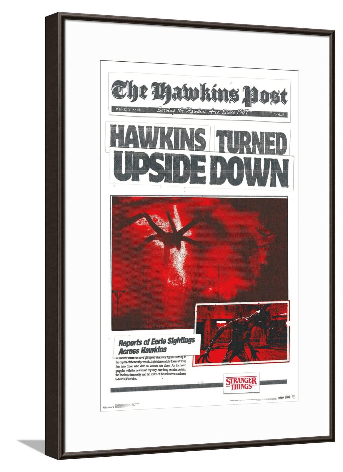 Netflix Stranger Things: Season 5 (2025) - The Hawkins Post Canvas Wall ...