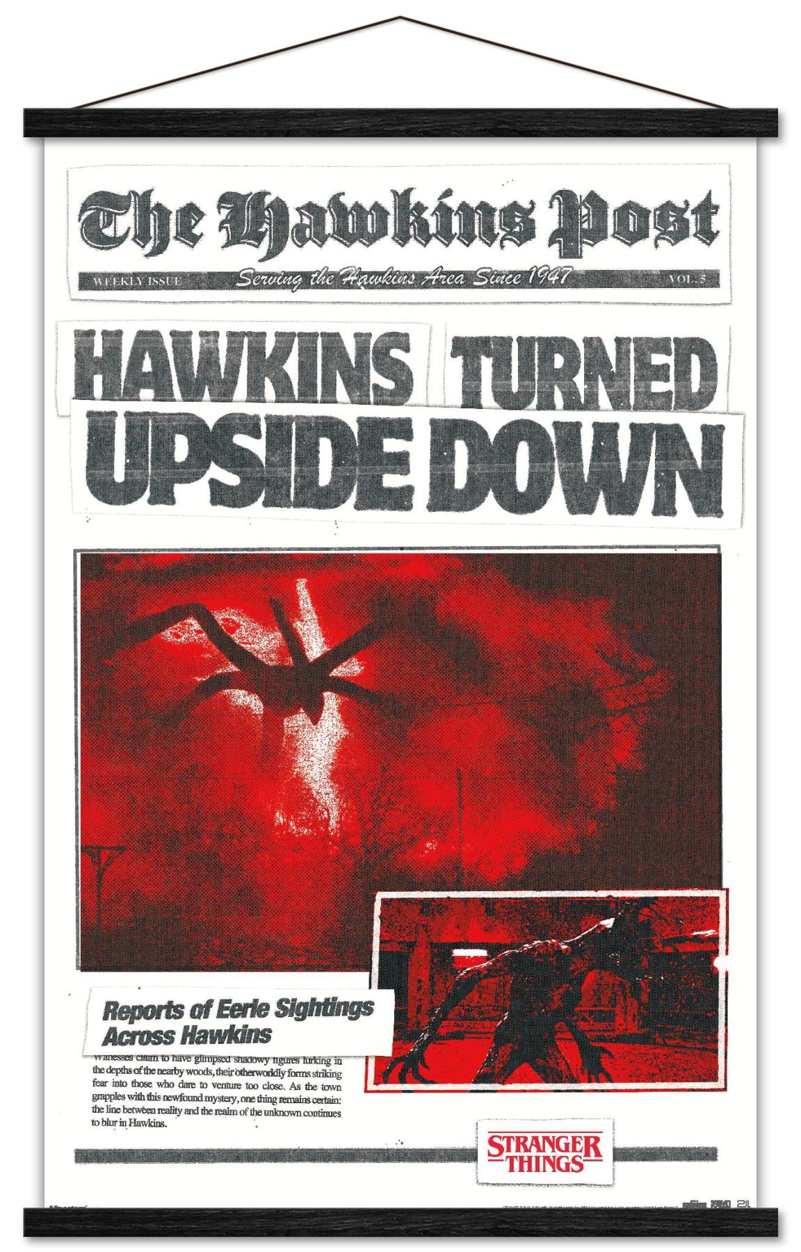 Netflix Stranger Things: Season 5 (2025) - The Hawkins Post Wall Poster ...