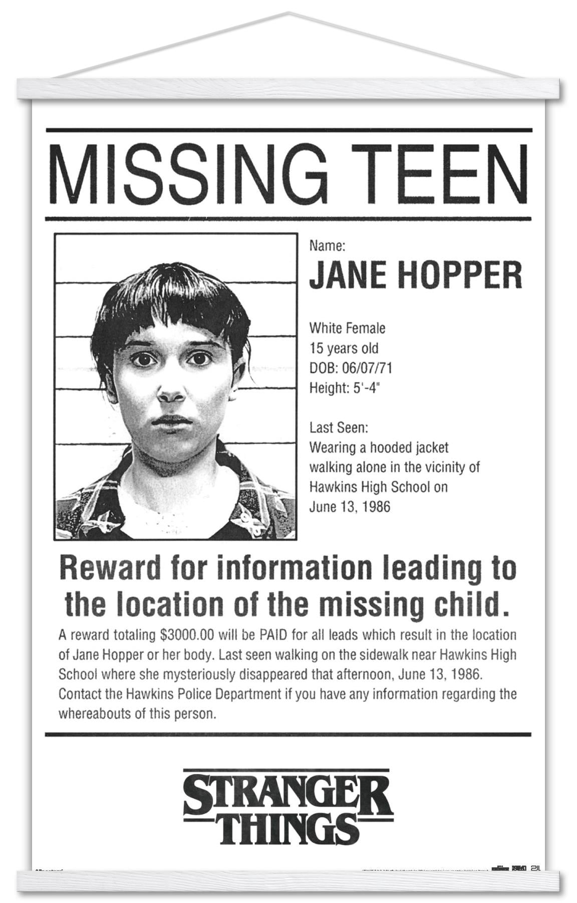 Netflix Stranger Things: Season 5 (2025) - Missing Teen One Sheet Wall ...