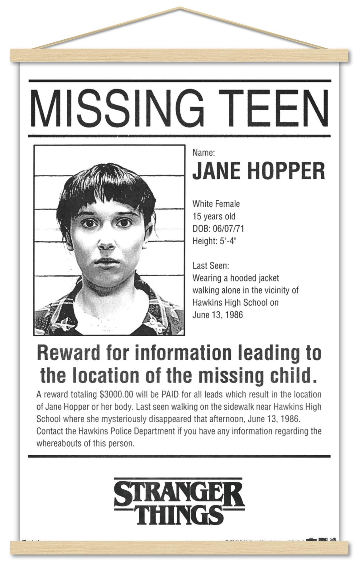 Netflix Stranger Things: Season 5 (2025) - Missing Teen One Sheet Wall ...
