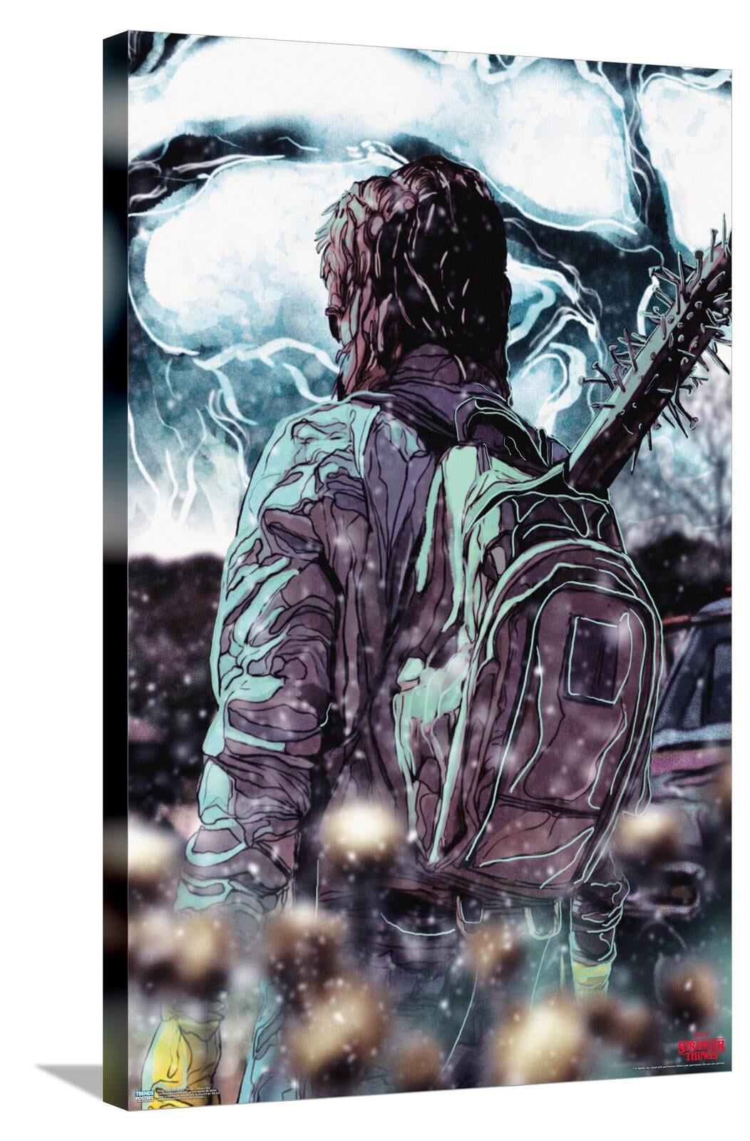 Netflix Stranger Things - Steve's Bat Canvas Wall Poster, 22.375" x 34 ...