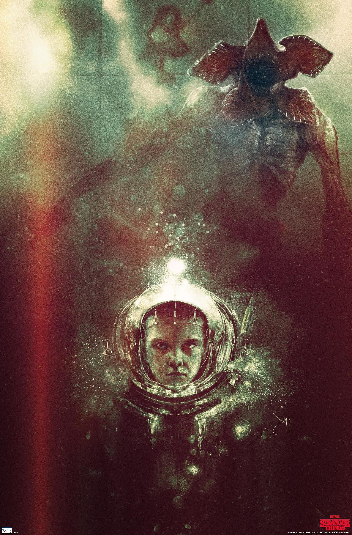Netflix Stranger Things - Underwater Wall Poster, 14.725" x 22.375 ...