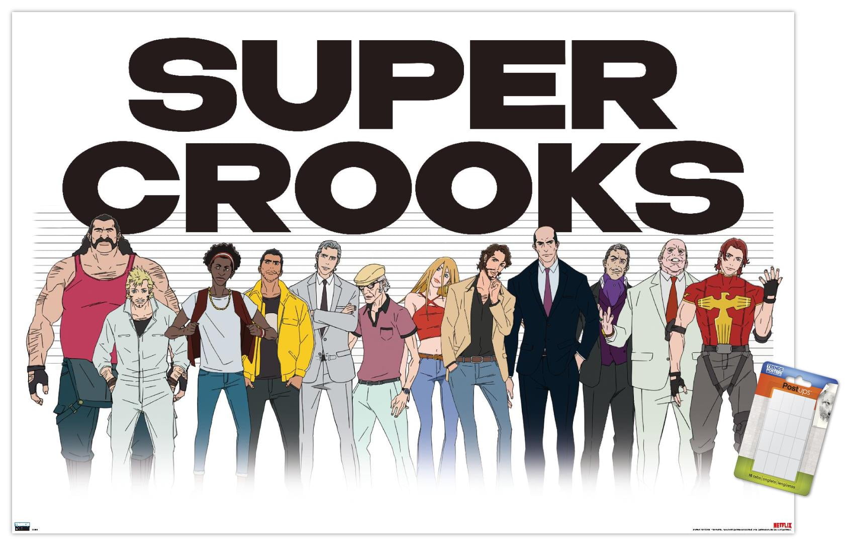 Netflix Super Crooks - Lineup Wall Poster, 22.375" x 34" - Walmart.com