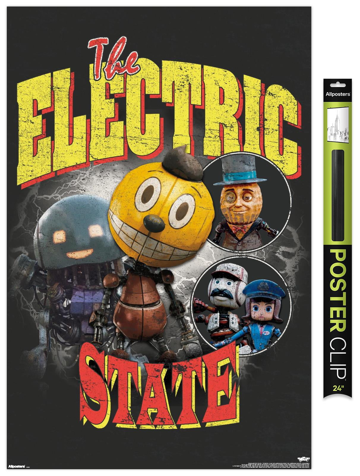 Netflix The Electric State - Group Wall Poster, 22.375" x 34" - Walmart.com