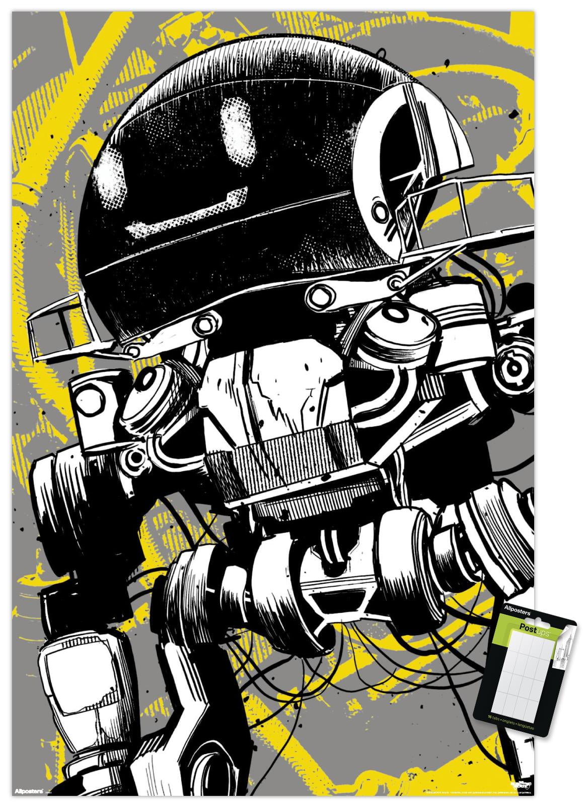 Netflix The Electric State - Herman By Chris Askham Wall Poster, 14.725 ...