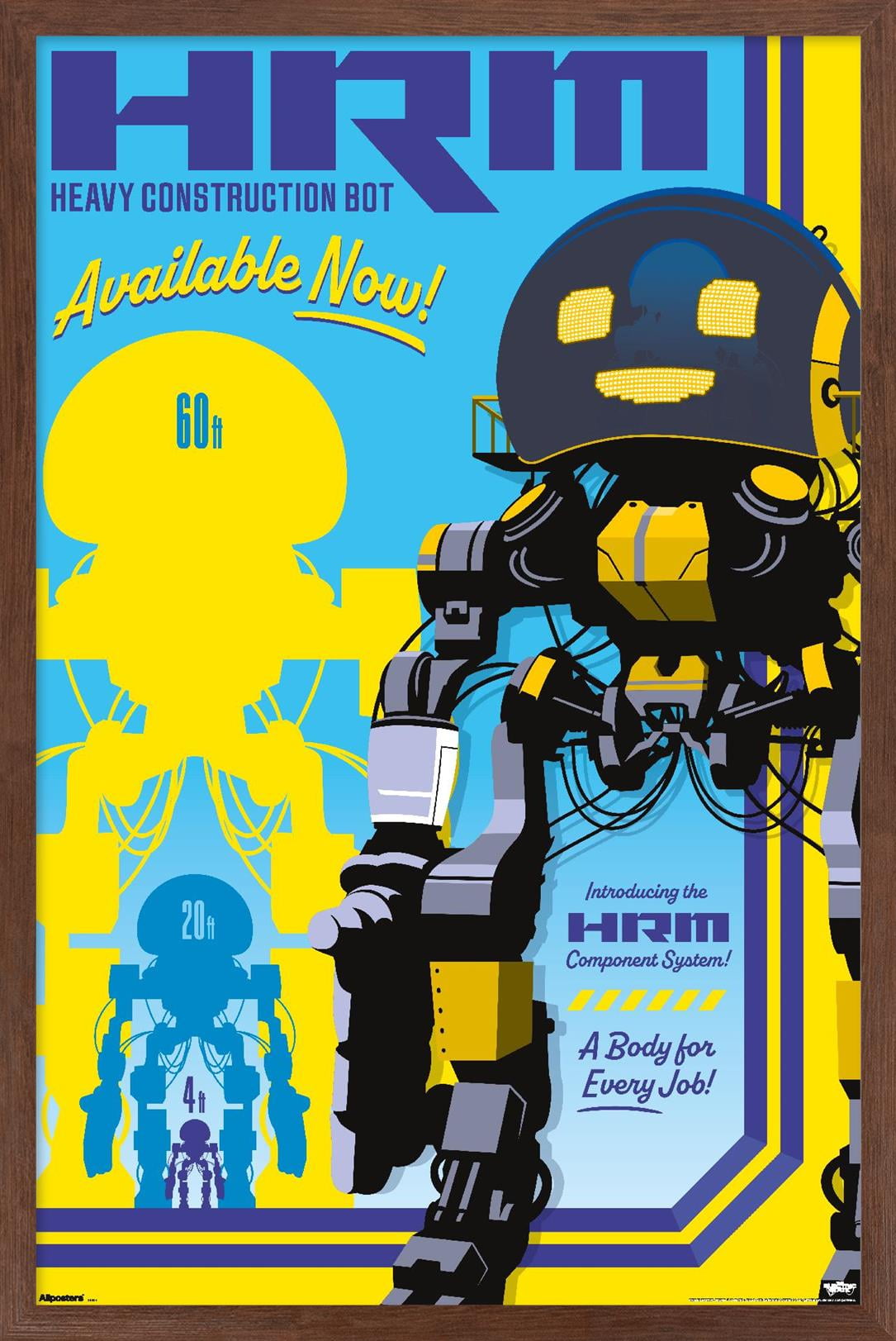 Netflix The Electric State - Herman By Eric Tan Wall Poster, 22.375" x ...