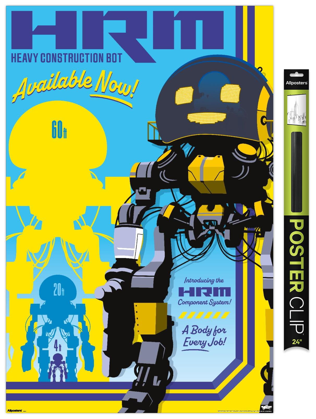 Netflix The Electric State - Herman By Eric Tan Wall Poster, 22.375" x ...