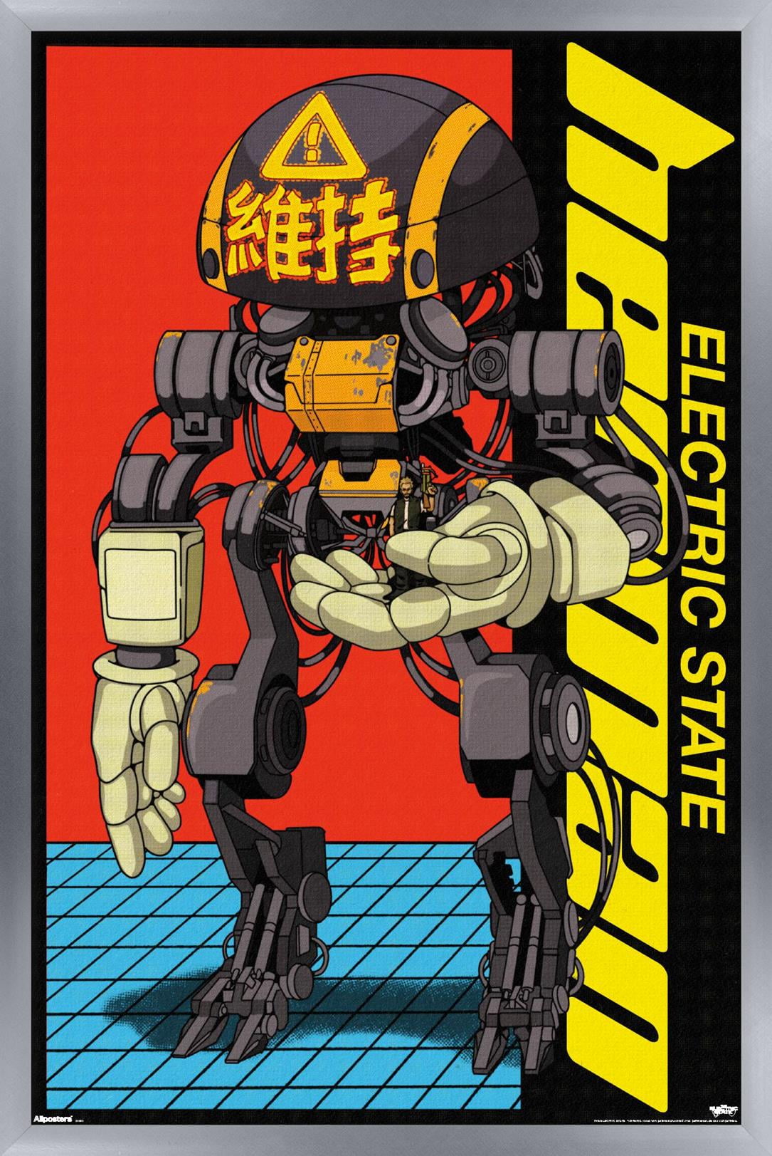 Netflix The Electric State - Herman by Tuff Luck Wall Poster, 14.725" x ...