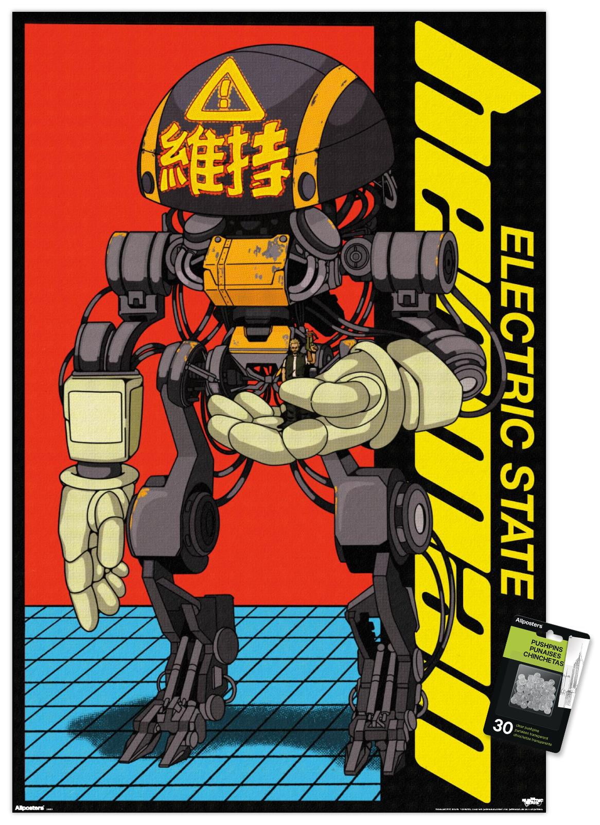 Netflix The Electric State - Herman by Tuff Luck Wall Poster with ...