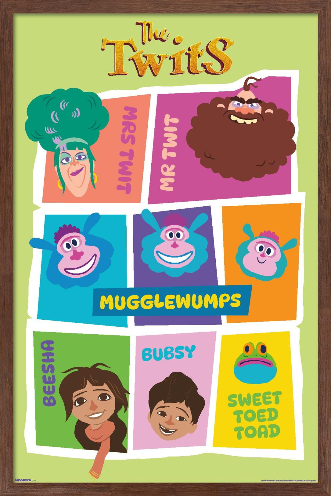 Netflix The Twits (2025) - Grid Wall Poster, 22.375" x 34" Framed ...