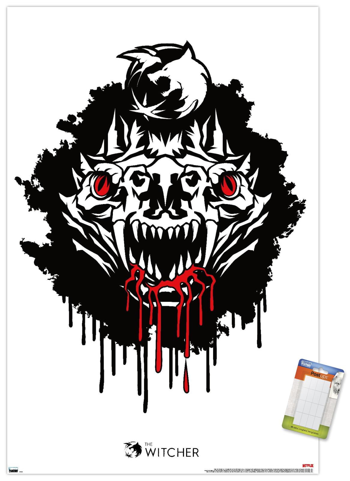 Netflix The Witcher Season 2 - Basilisk Head Wall Poster, 22.375" x 34 ...