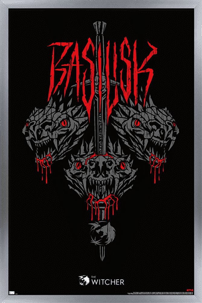 Netflix The Witcher Season 2 - Basilisk Wall Poster, 22.375" x 34 ...