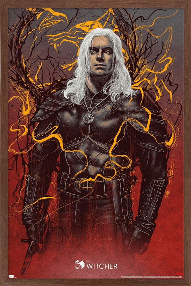 Netflix The Witcher Season 2 - Geralt of Rivia Wall Poster, 14.725" x ...
