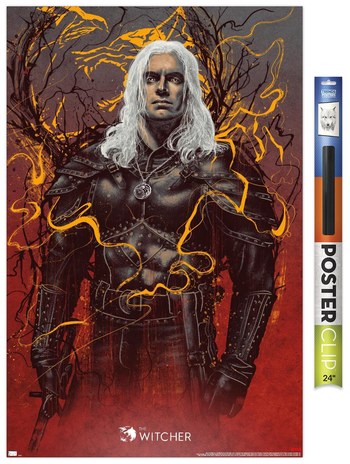 Netflix The Witcher Season 2 - Geralt of Rivia Wall Poster, 22.375" x ...