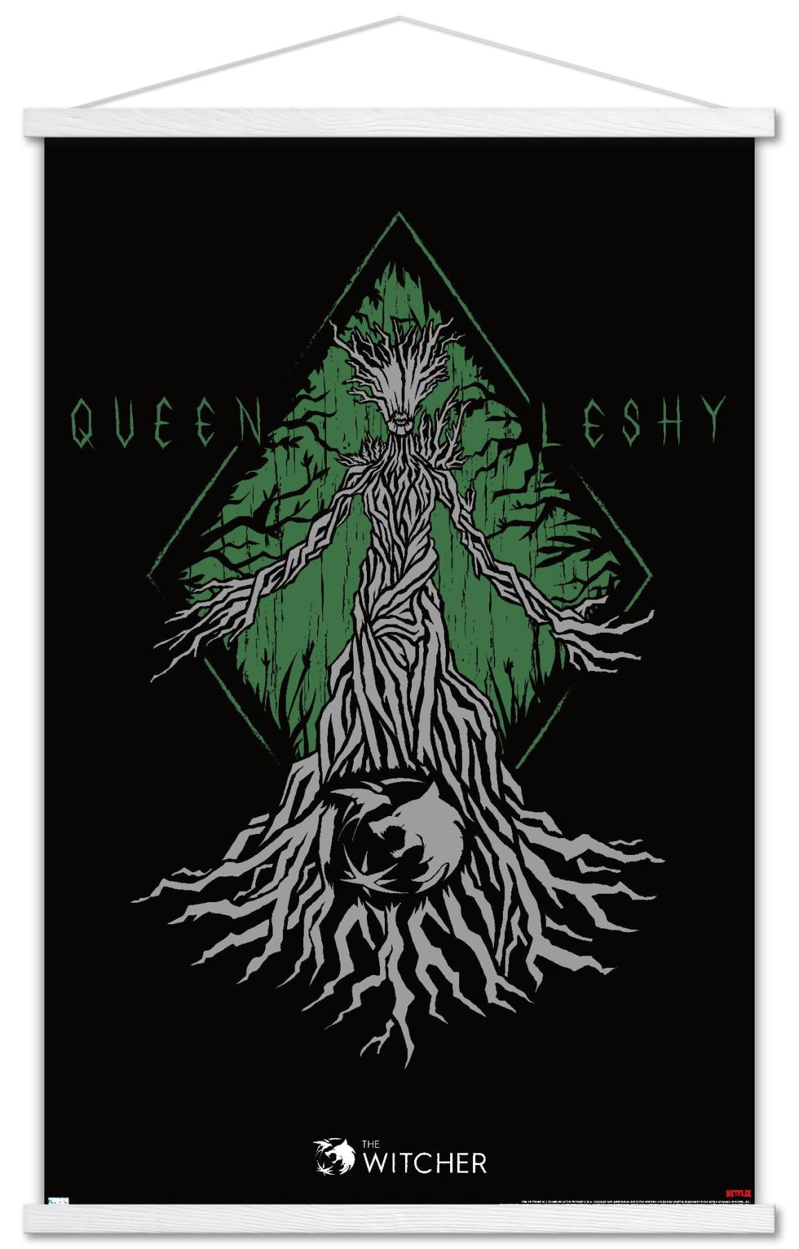 Netflix The Witcher Season 2 - Queen Leshy Green Wall Poster with ...