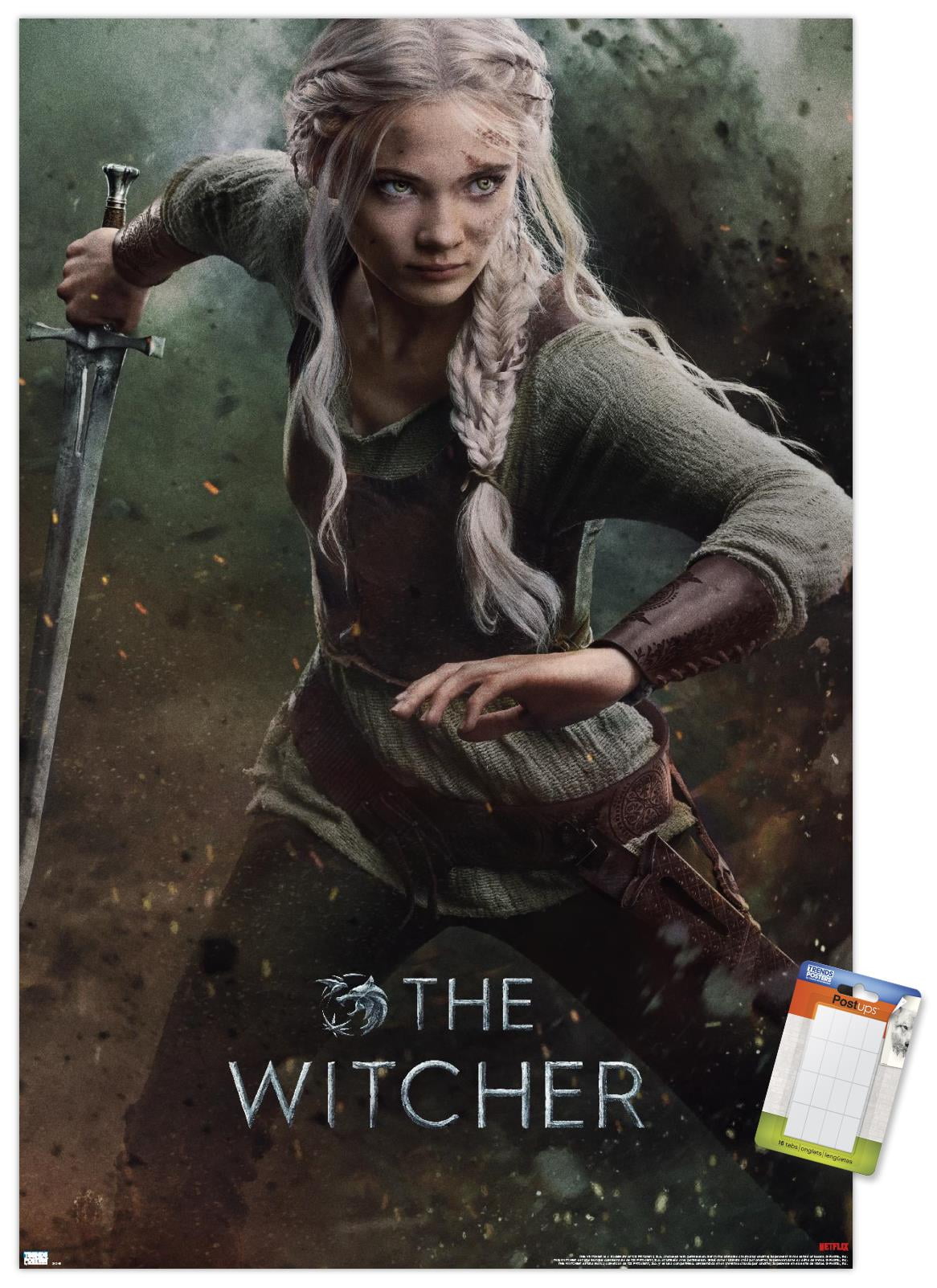 Netflix The Witcher: Season 3 - Ciri One Sheet Wall Poster, 22.375" x ...