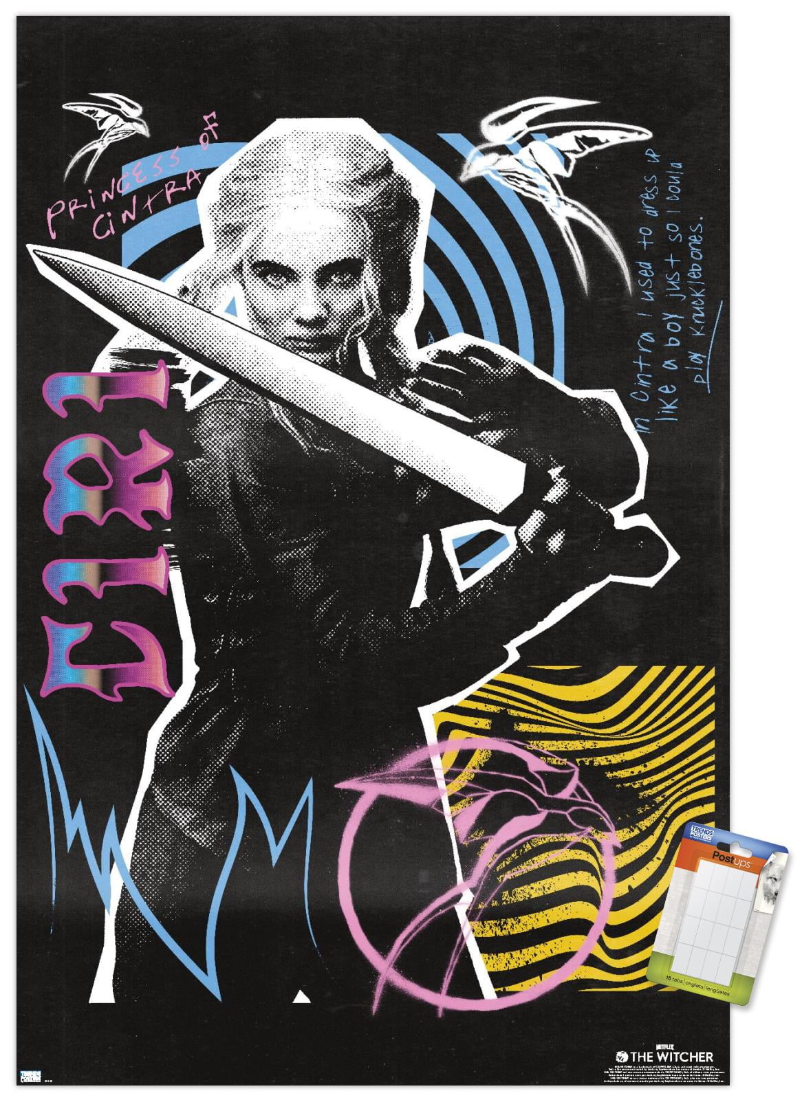 Netflix The Witcher: Season 3 - Ciri Wall Poster, 22.375" x 34 ...