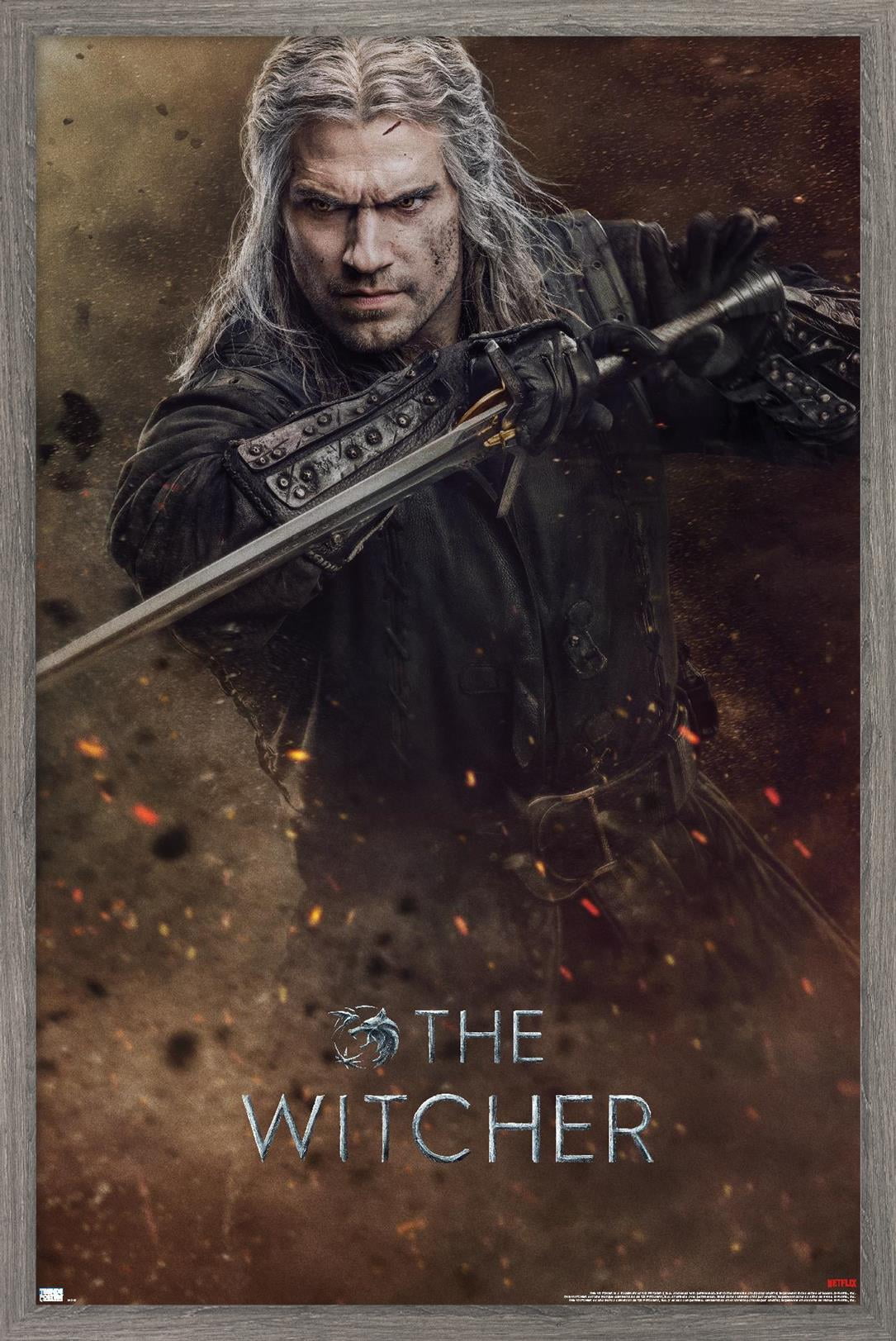 Netflix The Witcher: Season 3 - Geralt One Sheet Wall Poster, 22.375" x 34" Framed - Walmart.com