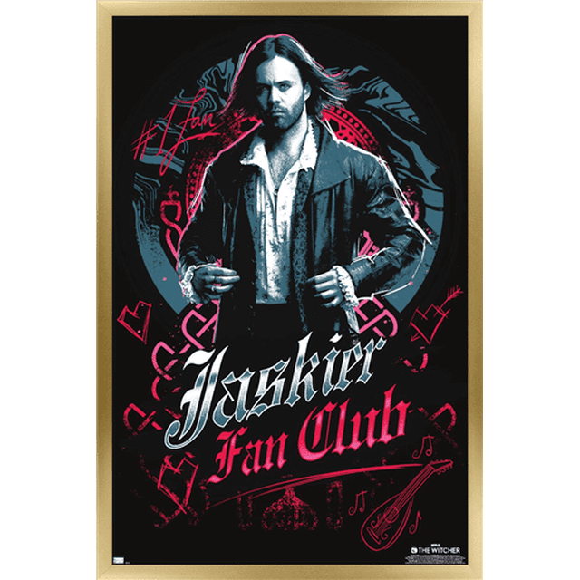 Netflix The Witcher: Season 3 - Jaskier Fan Club Wall Poster, 14.725" x ...