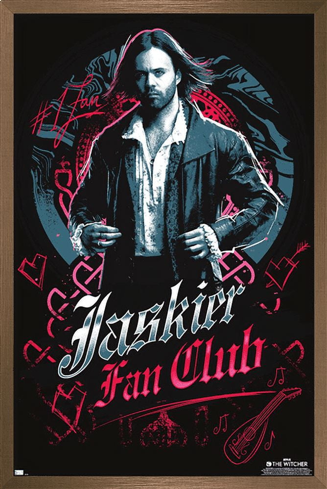 Netflix The Witcher: Season 3 - Jaskier Fan Club Wall Poster, 22.375" x ...
