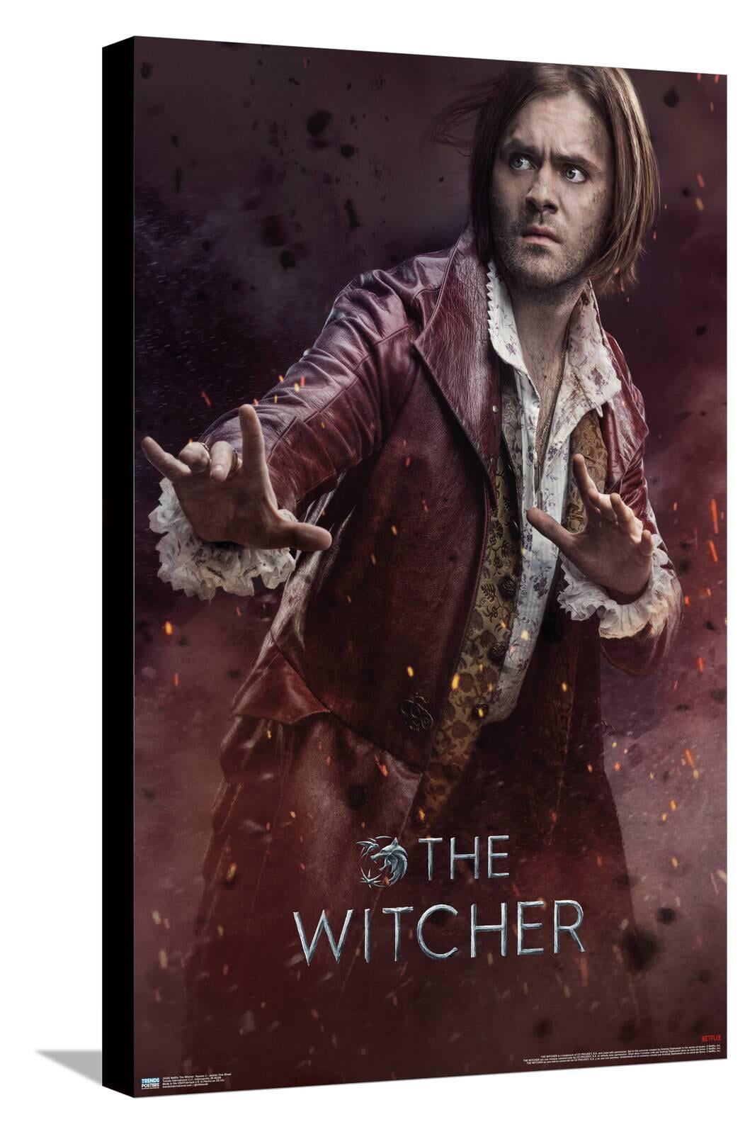 Netflix The Witcher: Season 3 - Jaskier One Sheet Canvas Wall Poster ...
