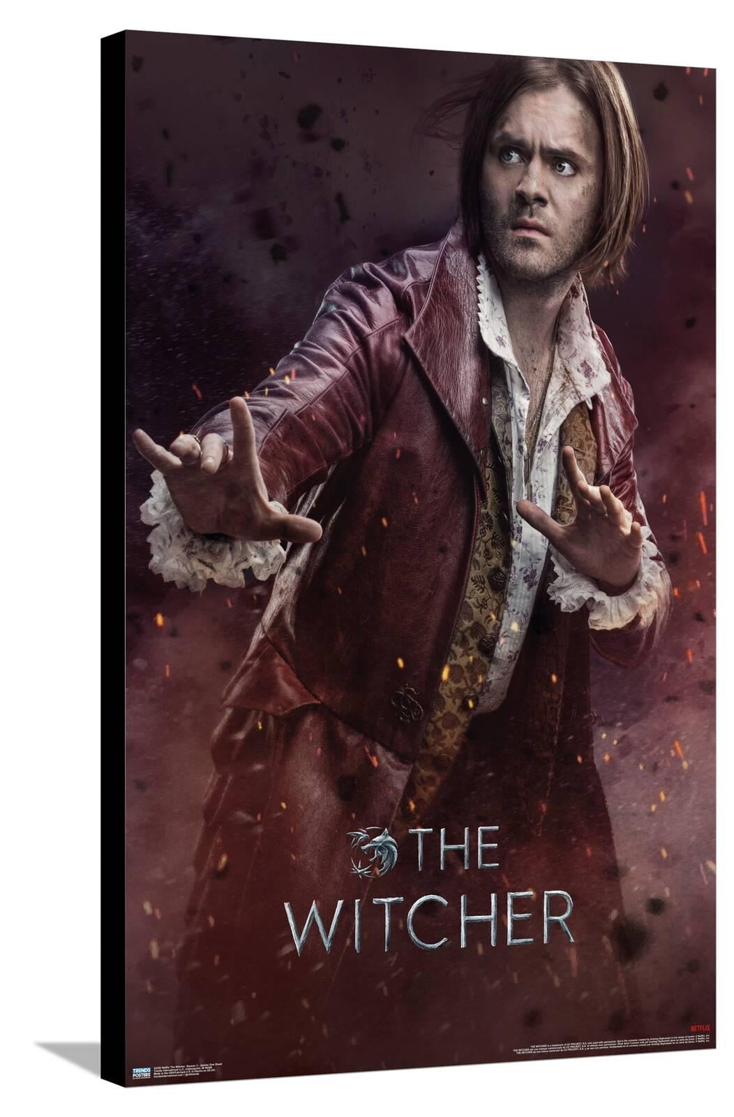 Netflix The Witcher: Season 3 - Jaskier One Sheet Canvas Wall Poster ...