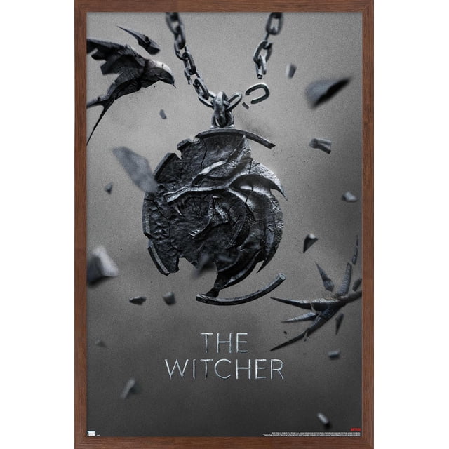 Netflix The Witcher: Season 3 - Medallion Key Art Wall Poster, 22.375 ...