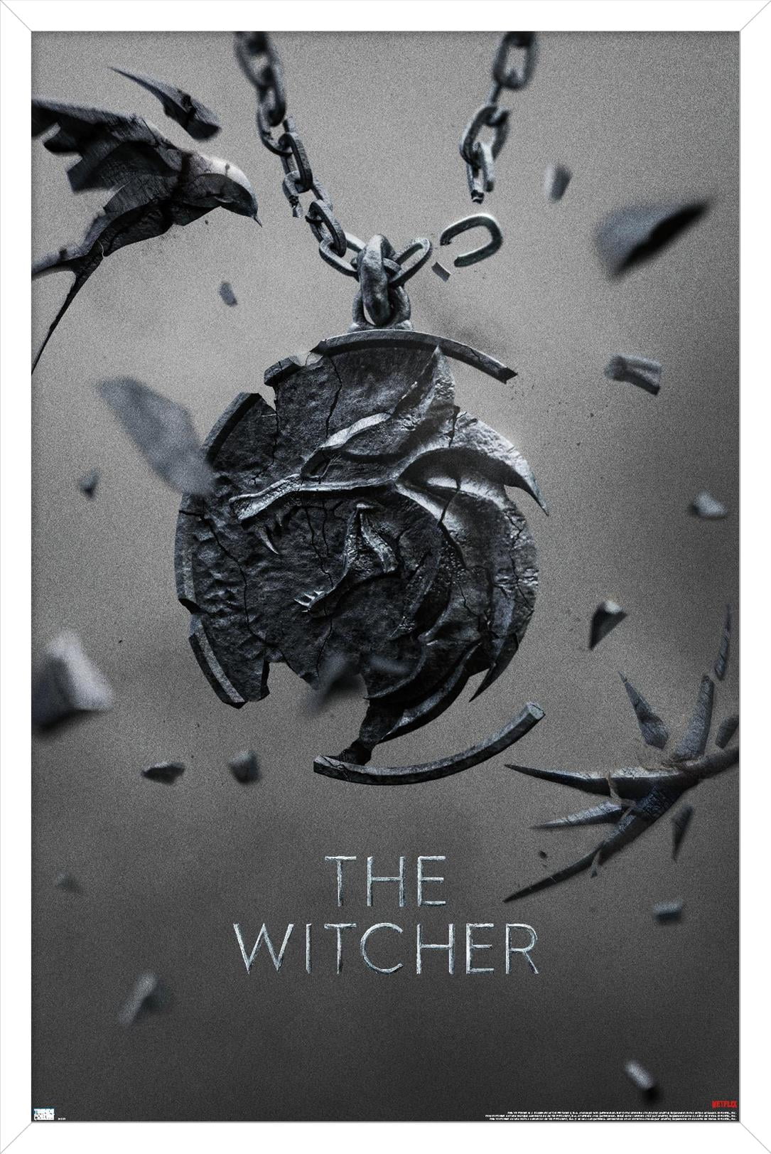 Netflix The Witcher: Season 3 - Medallion Key Art Wall Poster, 22.375 ...
