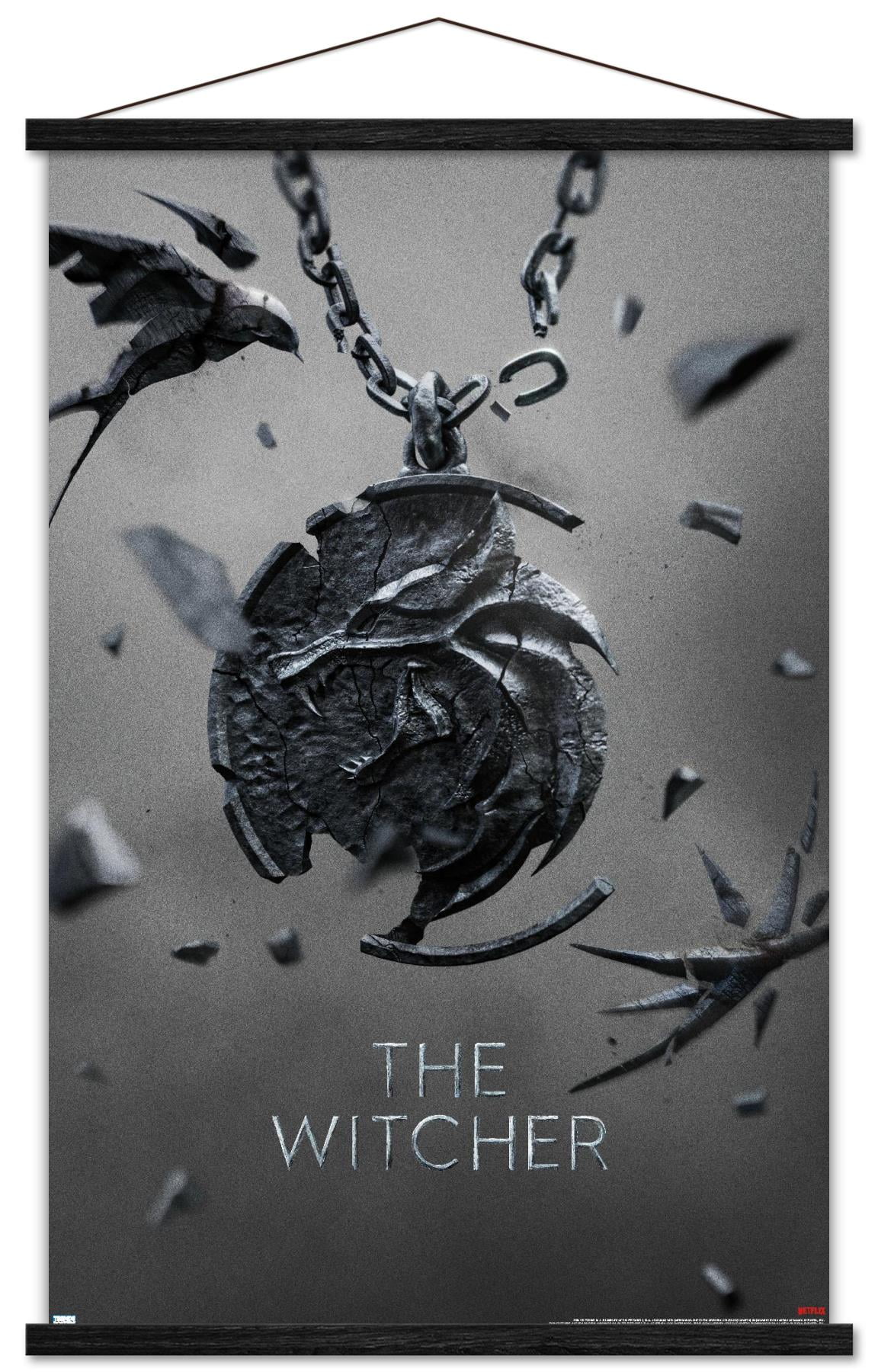 Netflix The Witcher: Season 3 - Medallion Key Art Wall Poster with ...