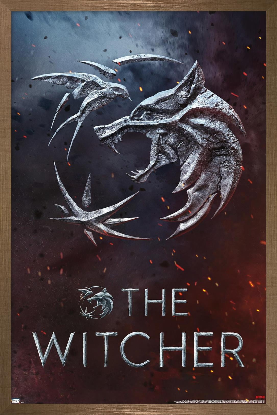 Netflix The Witcher: Season 3 - Medallion One Sheet Wall Poster, 14.725 ...