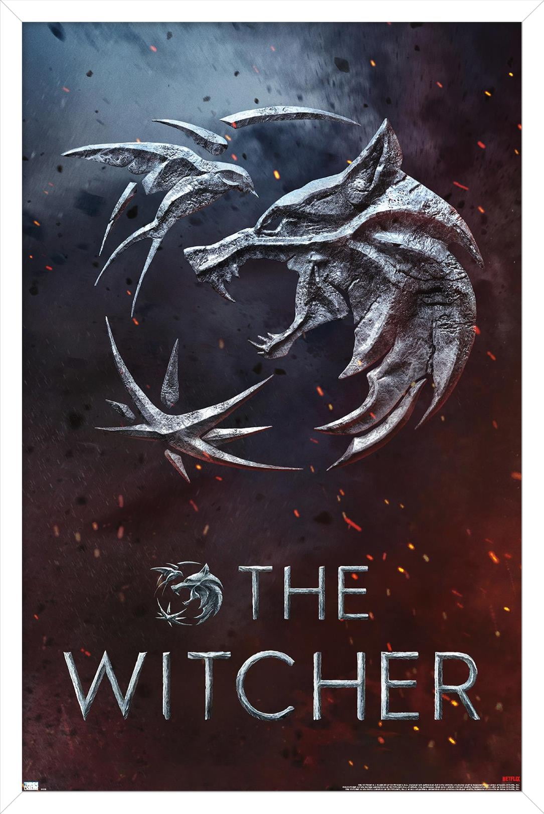 Netflix The Witcher: Season 3 - Medallion One Sheet Wall Poster, 14.725 ...
