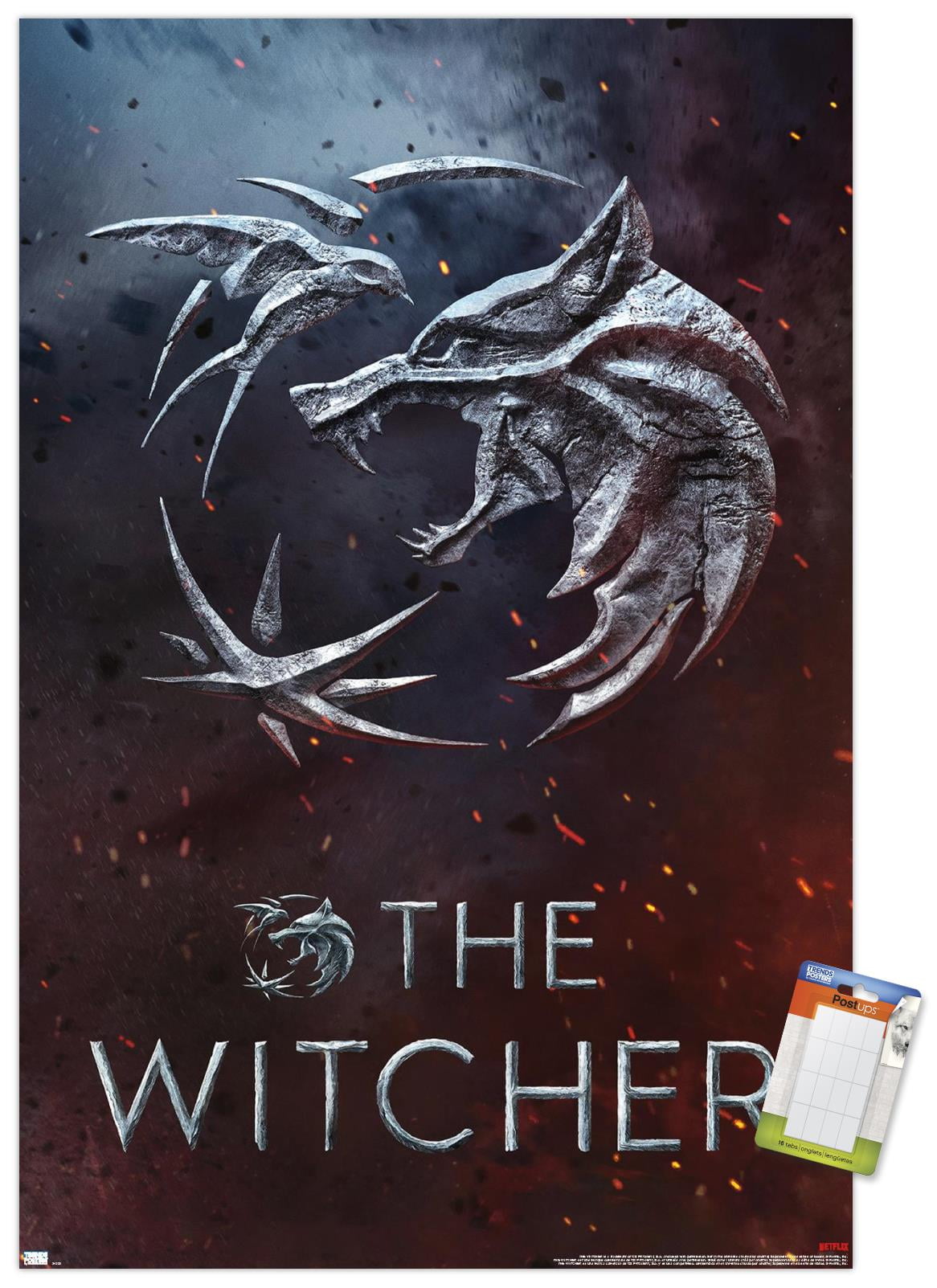 Netflix The Witcher: Season 3 - Medallion One Sheet Wall Poster, 14.725 ...
