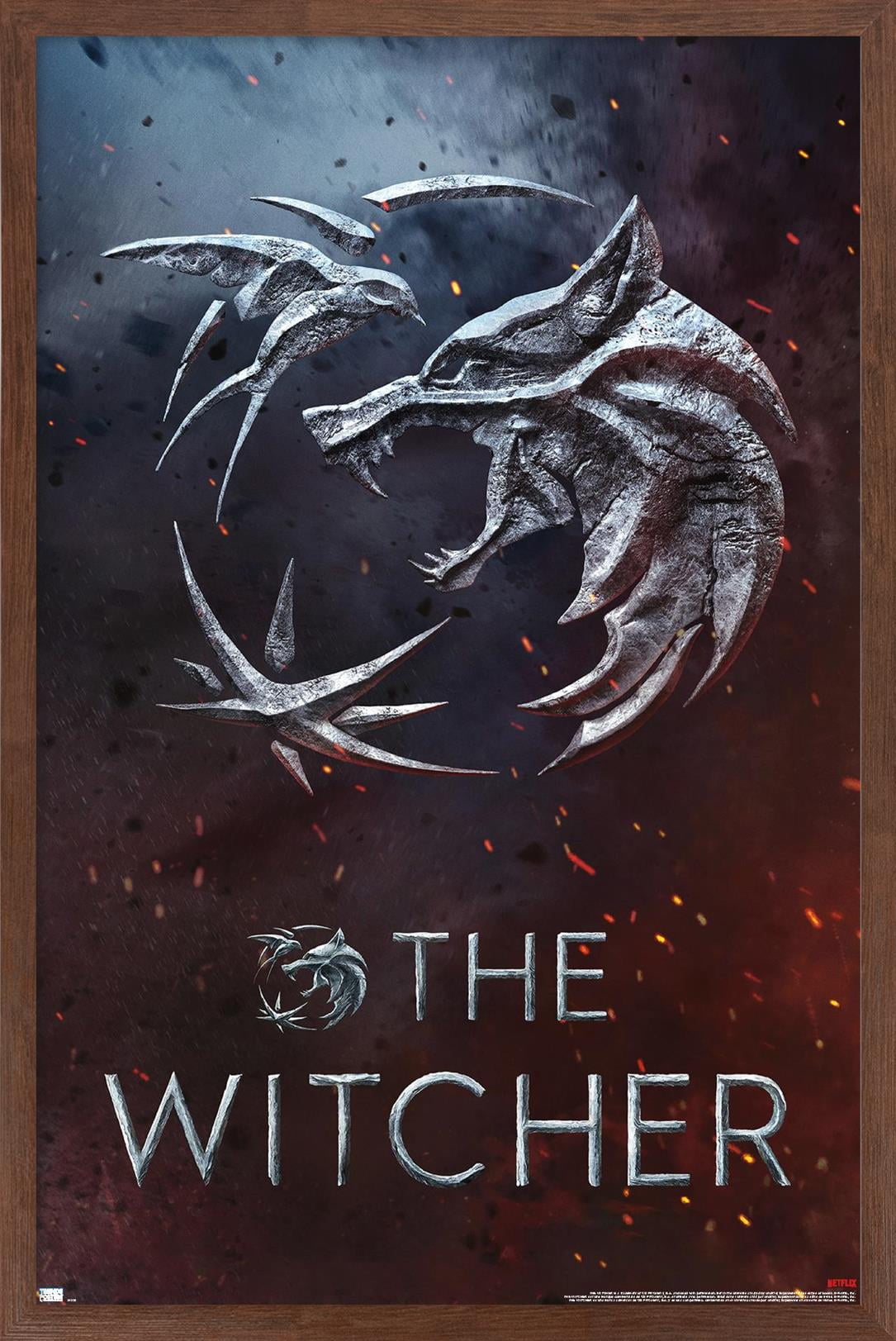 Netflix The Witcher: Season 3 - Medallion One Sheet Wall Poster, 22.375 ...