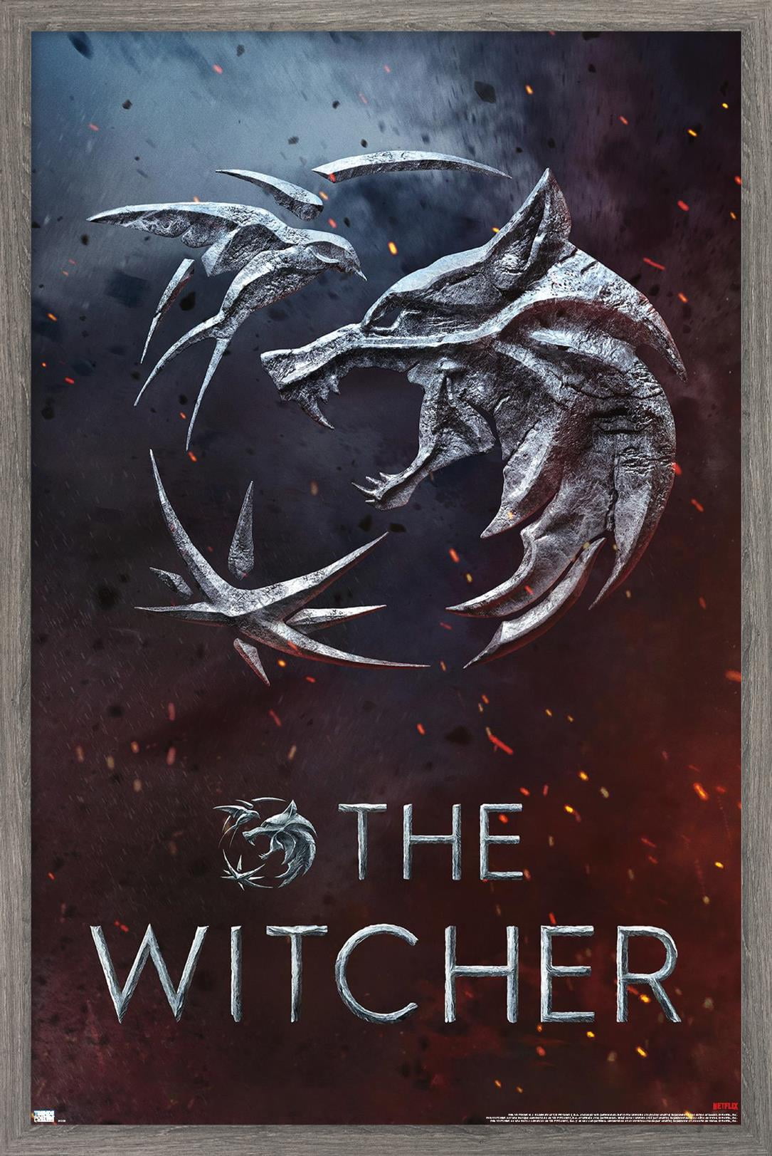 Netflix The Witcher: Season 3 - Medallion One Sheet Wall Poster, 22.375 ...