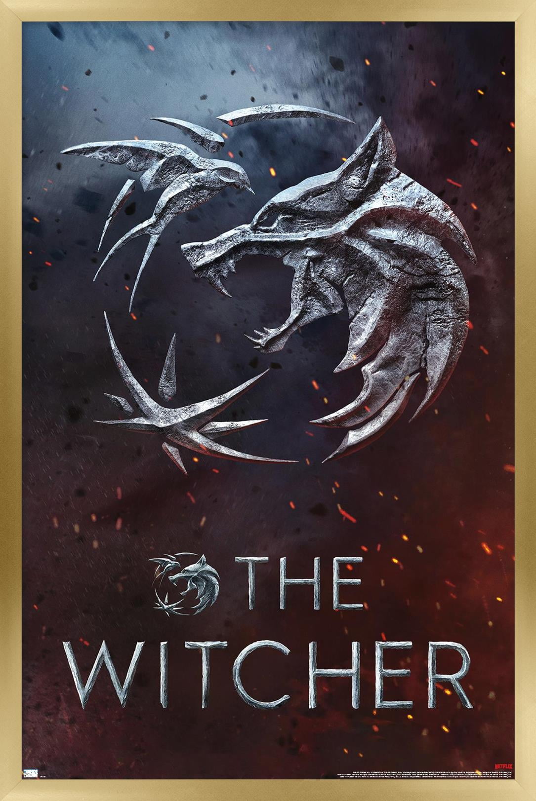 Netflix The Witcher: Season 3 - Medallion One Sheet Wall Poster, 22.375 ...