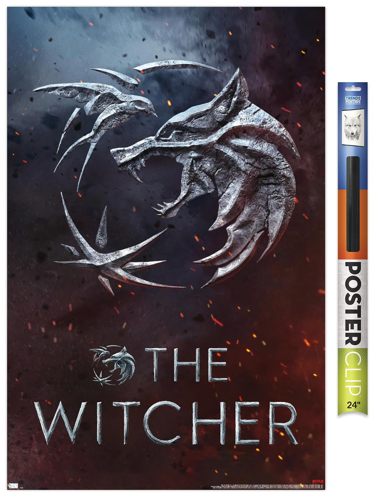 Netflix The Witcher: Season 3 - Medallion One Sheet Wall Poster, 22.375 ...