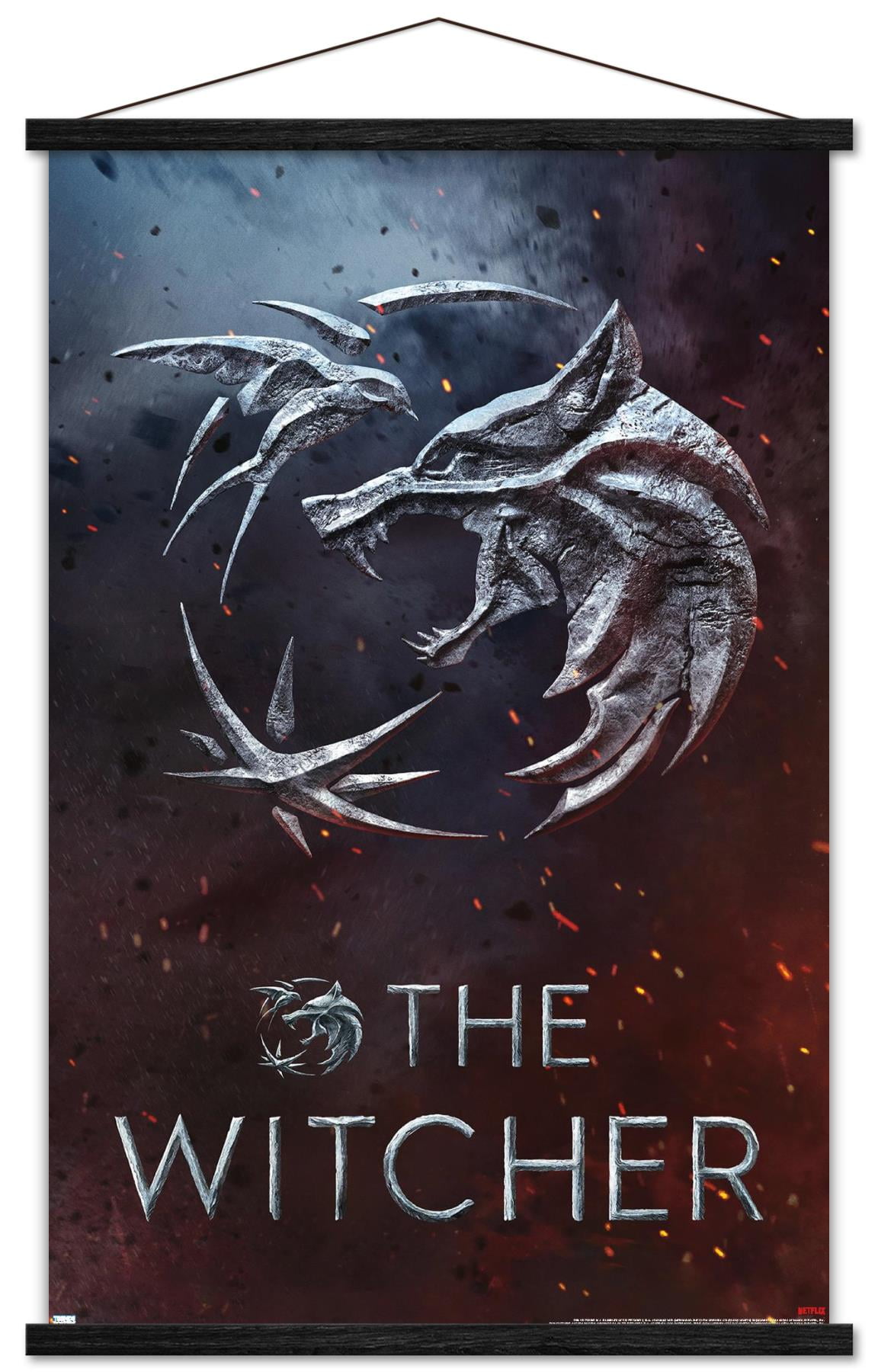 Netflix The Witcher: Season 3 - Medallion One Sheet Wall Poster with ...