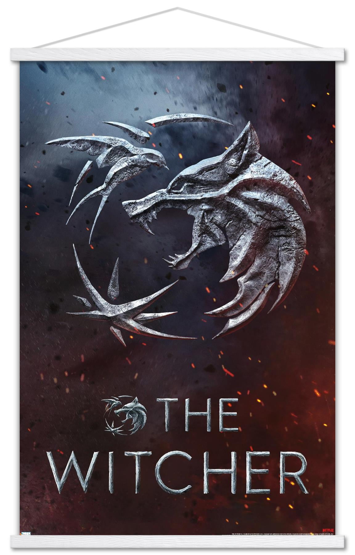 Netflix The Witcher: Season 3 - Medallion One Sheet Wall Poster with ...