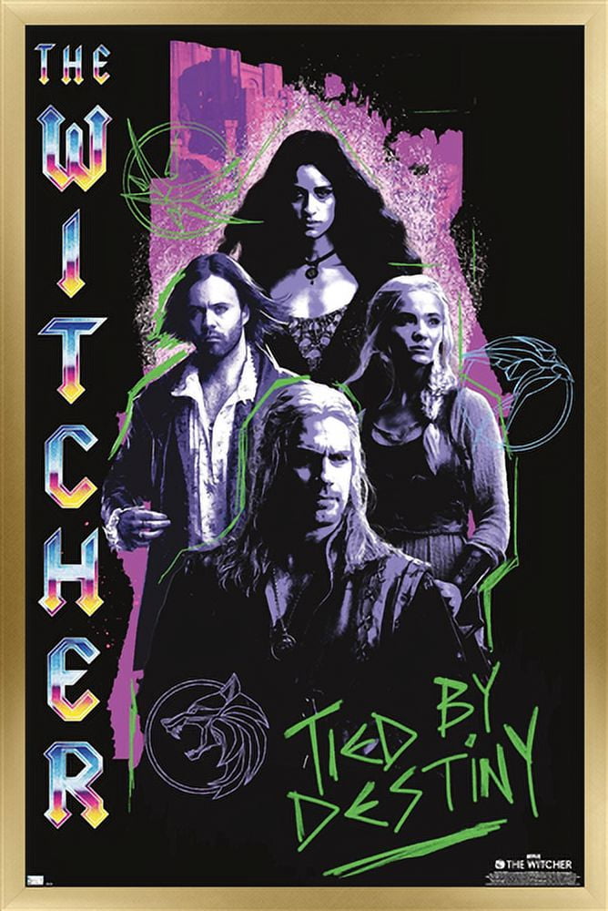 Netflix The Witcher: Season 3 - Tied By Destiny Wall Poster, 22.375" x ...